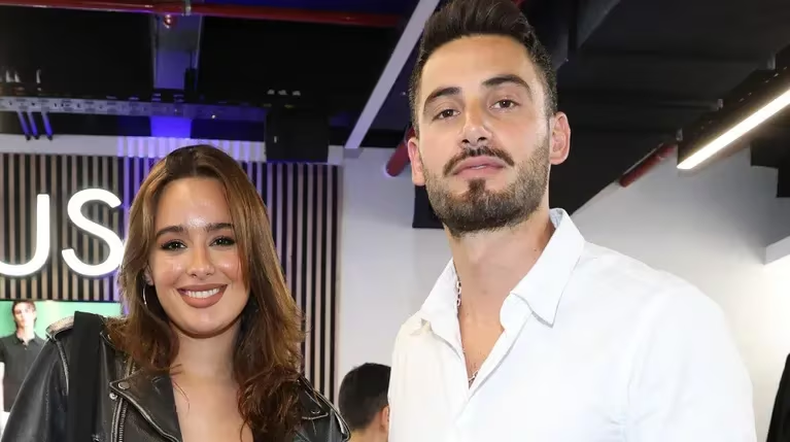Mirá el tremendo beso con el que Nicolás Occhiato y Flor Jazmín confirmaron su romance