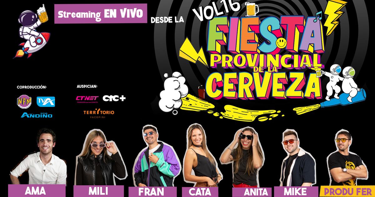 Viví la Fiesta de la Cerveza con Sitio Andino, TVA y Nos Fuimos Mundiales