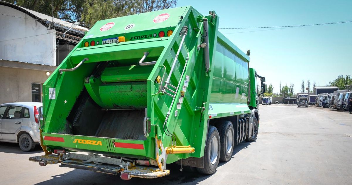 Guaymallén prueba el primer camión recolector a GNC de Mendoza