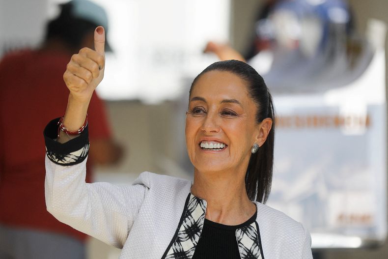 Sheinbaum Fue Elegida Como La Primera Mujer Presidenta De México