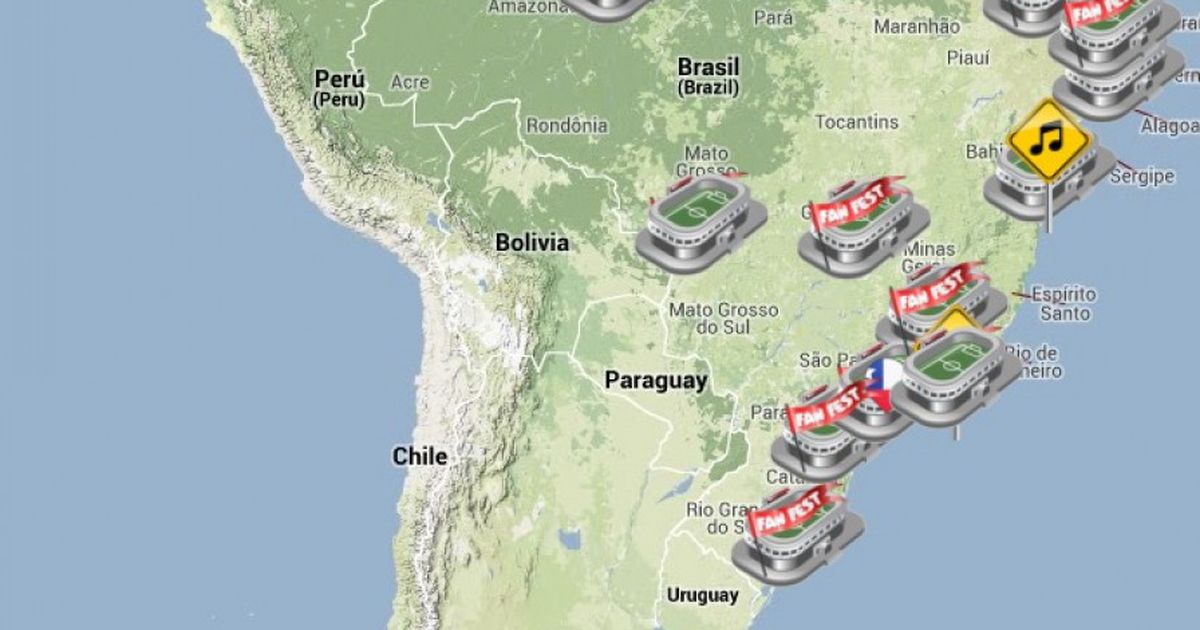 Conocé el mapa interactivo que te muestra dónde festejarán los hinchas ...