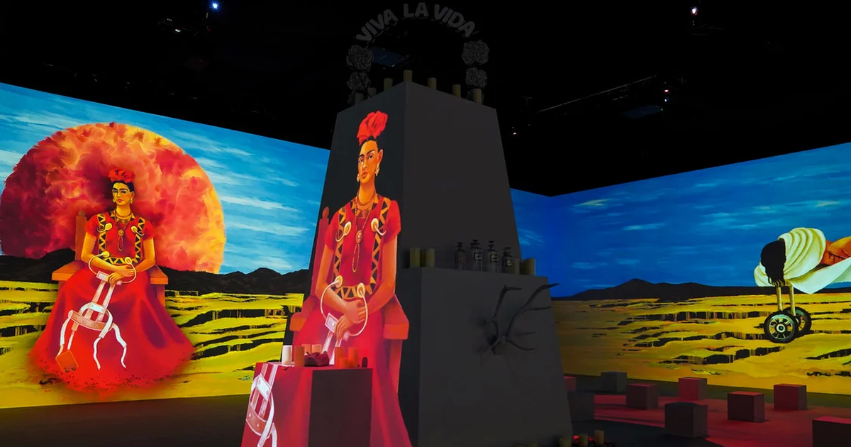 Frida Kahlo la increíble muestra inmersiva, en imágenes