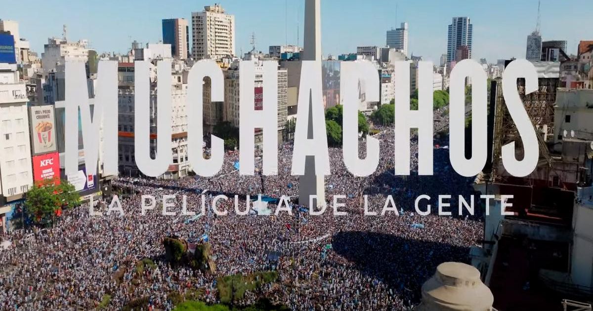 Muchachos, la película de la gente, cerca del millón de espectadores