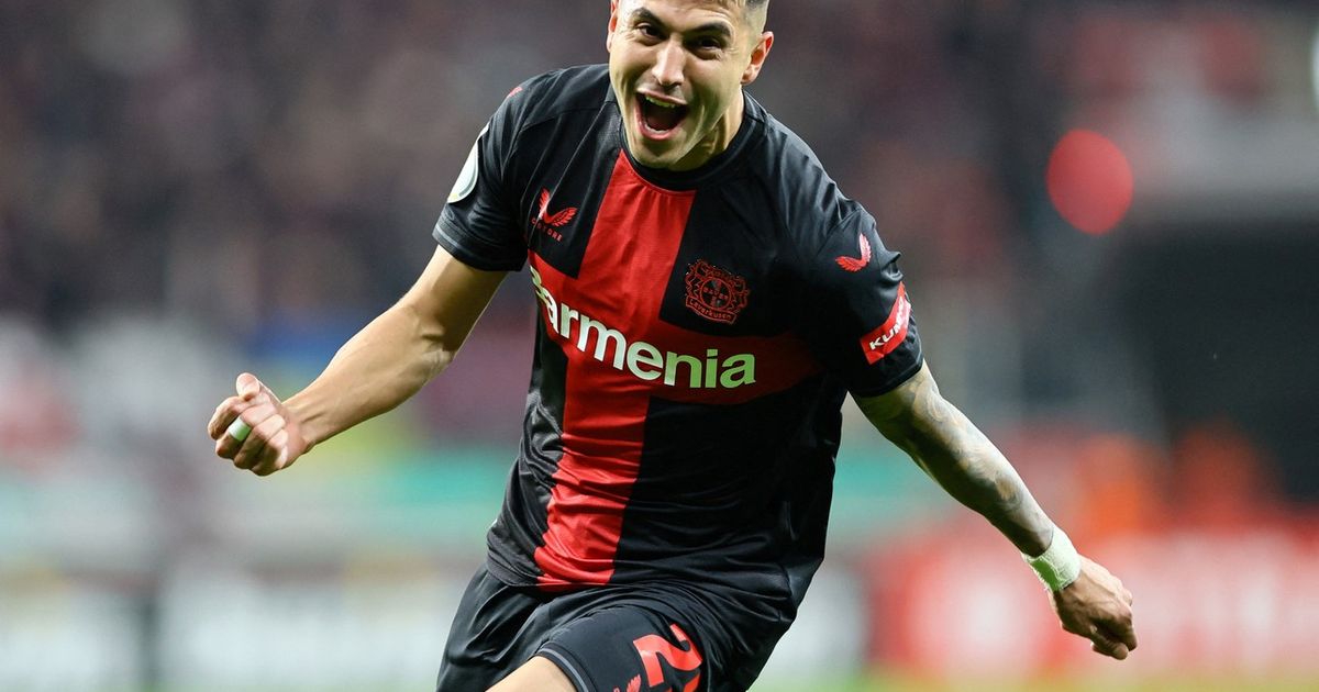 Mirá el golazo que hizo Exequiel Palacios para el Leverkusen