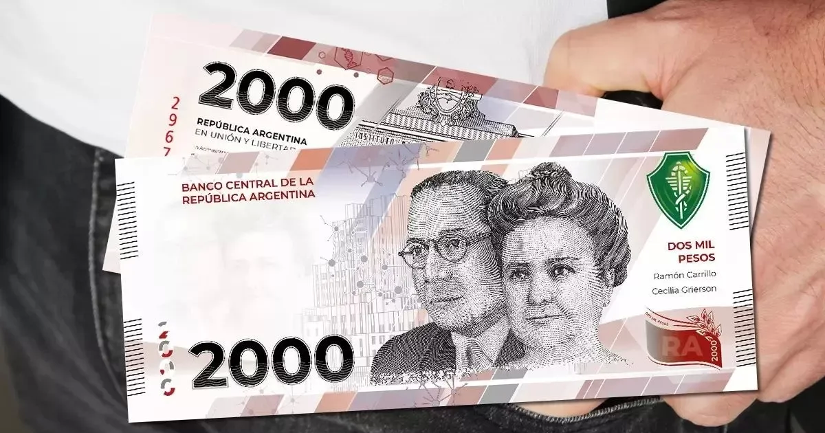 Nuevo billete de $2000: cuánto, cómo y cuándo llega a Mendoza