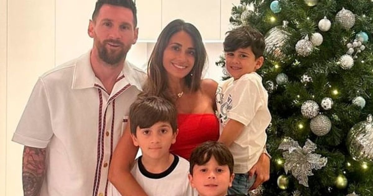 La Navidad de Messi: fotos familiares y el baile sensual de Antonela