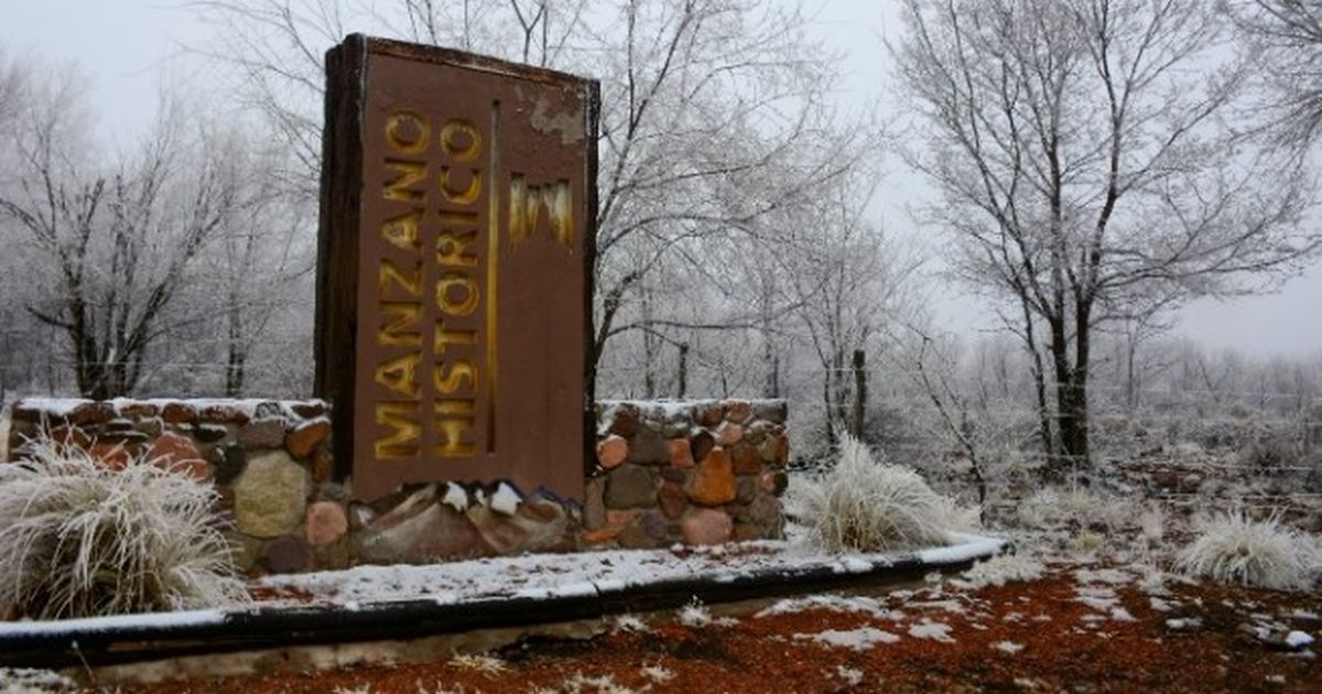 Domingo con nieve en El Manzano en plena primavera