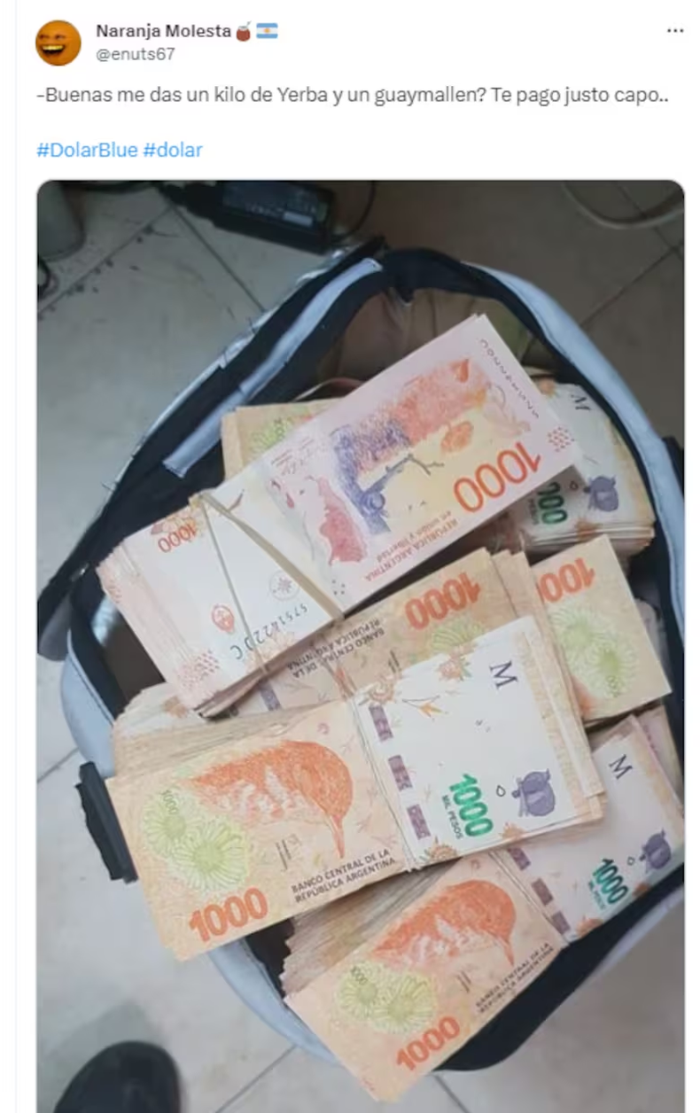 El dólar blue superó los $1000: los mejores memes ante la corrida cambiaria