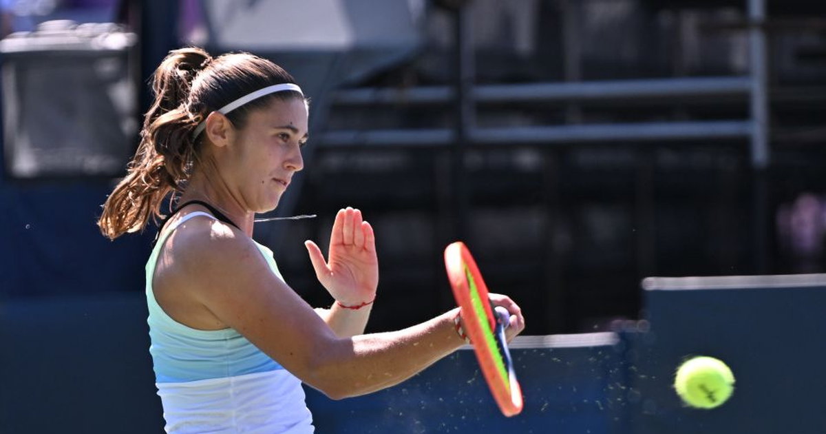Julia Riera pasó un mal momento en el ATP de México
