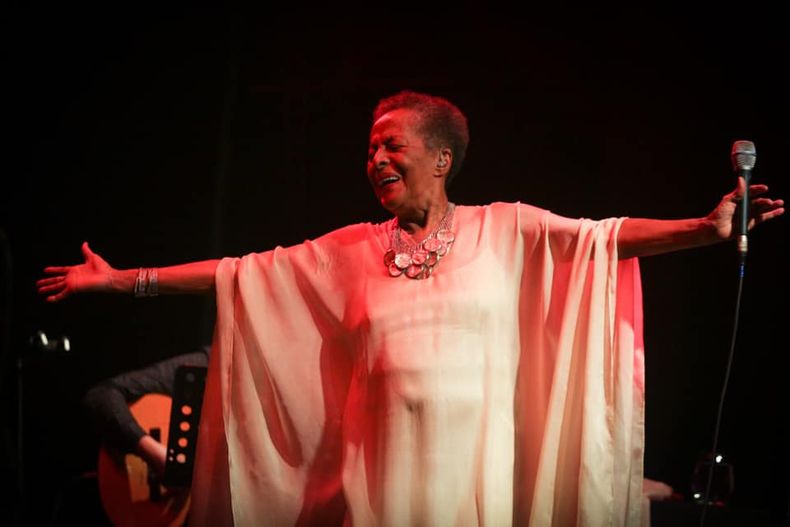 Susana Baca paseó su talento por Mendoza