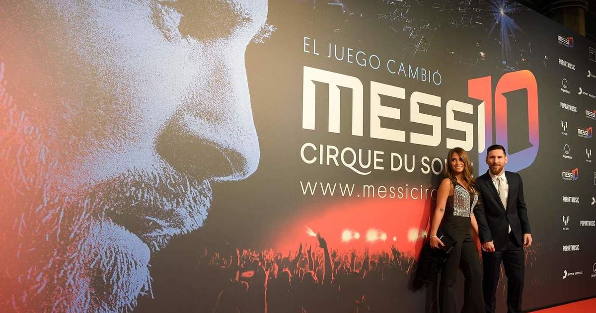 En octubre, Messi10 by Cirque du Soleil en Argentina