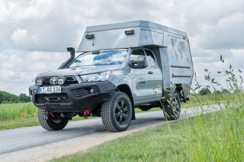 Toyota Hilux Bushcamper, y a recorrer el mundo