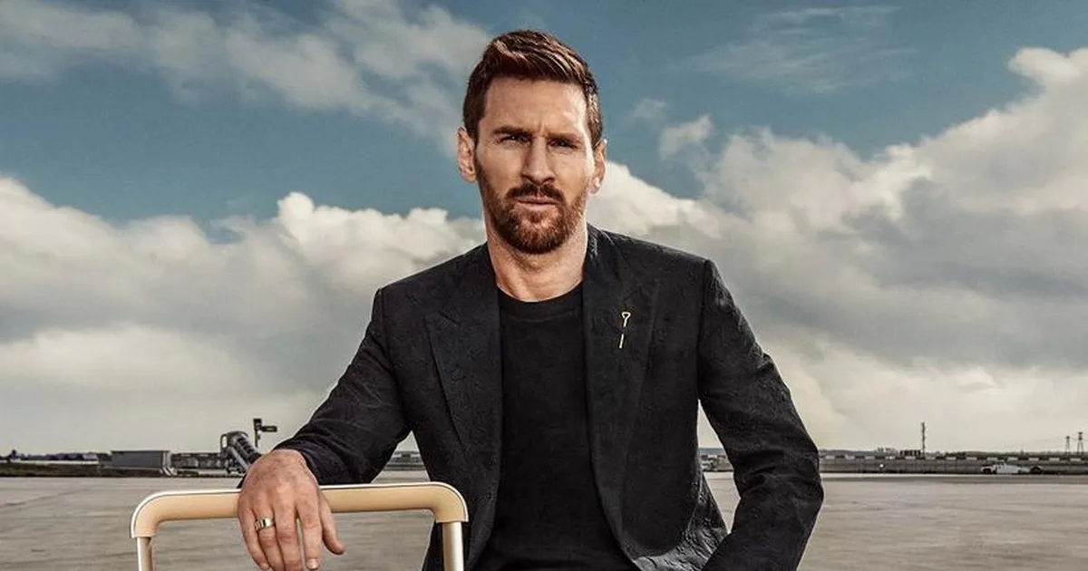 Messi modelo: posó para una reconocida marca francesa