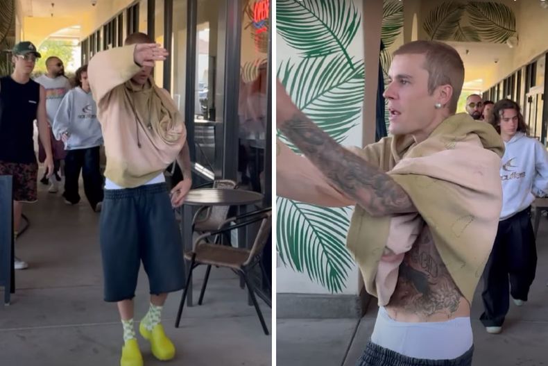 Justin Bieber explotó contra los paparazzi y su reacción generó revuelo ...