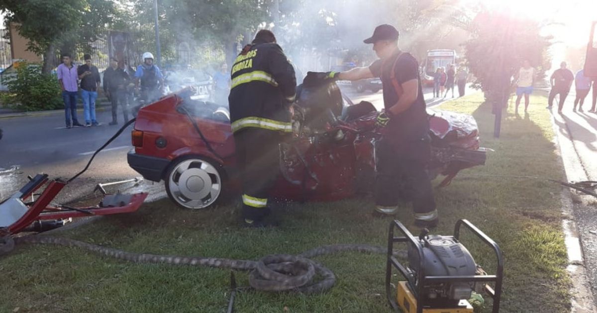 Impactante Accidente En San Rafael Cuatro Heridos
