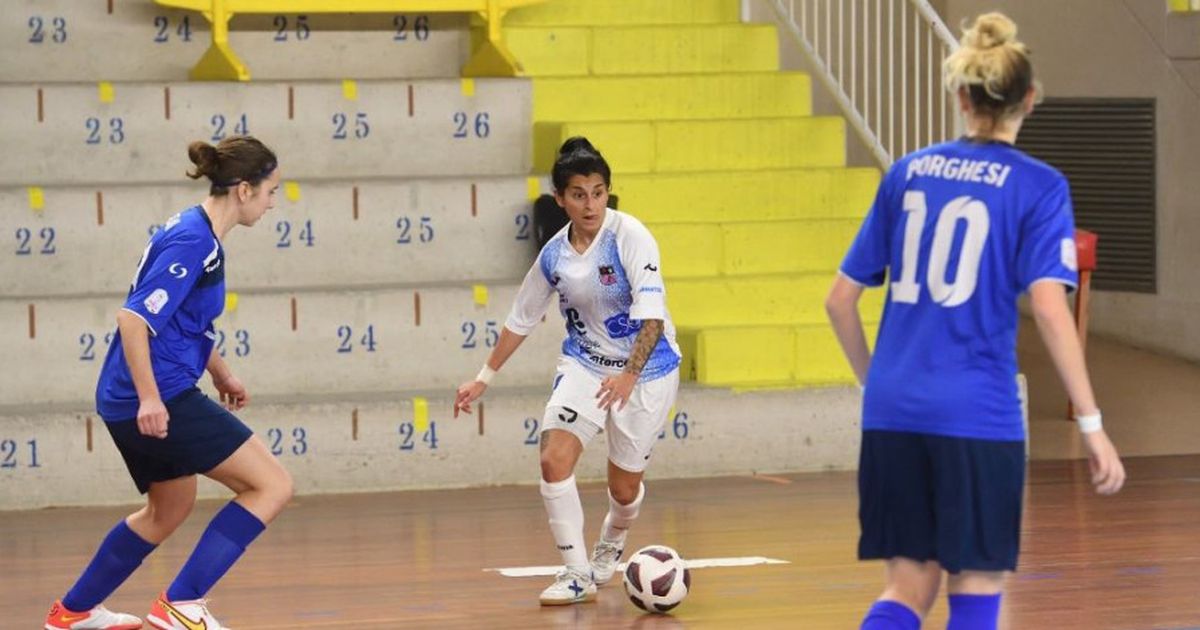 María Pía Gómez imparable en el futsal femenino profesional italiano
