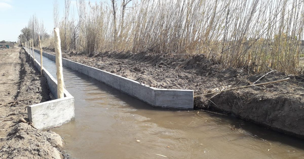 Río Atuel: millonaria inversión en cauces para mejorar el riego agrícola
