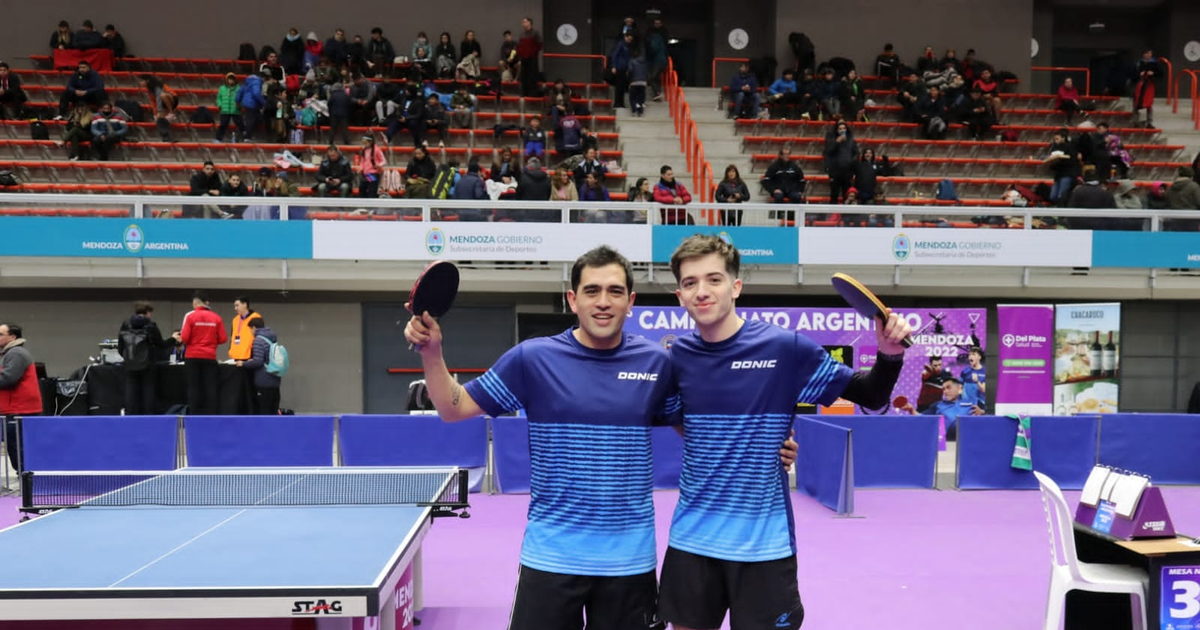 Histórico: entre mendocinos buscan la final en tenis de mesa