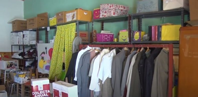 Colecta de abrigos para entregar a merenderos de San Carlos