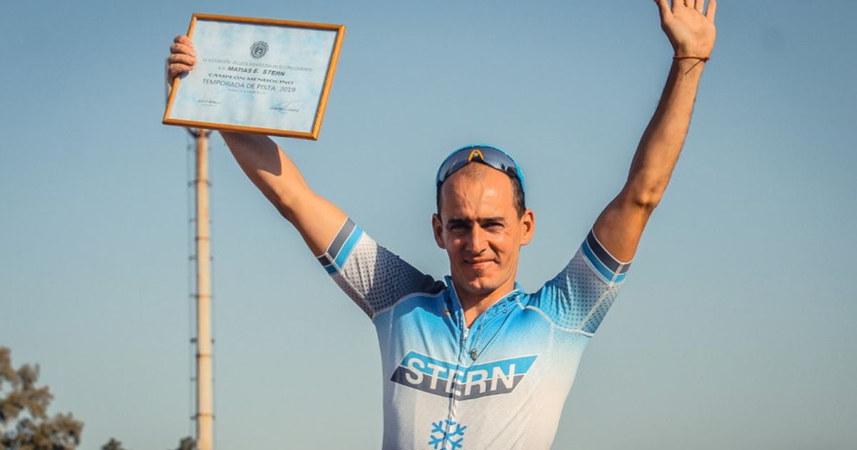 Matías Stern es el flamante campeón mendocino de pista