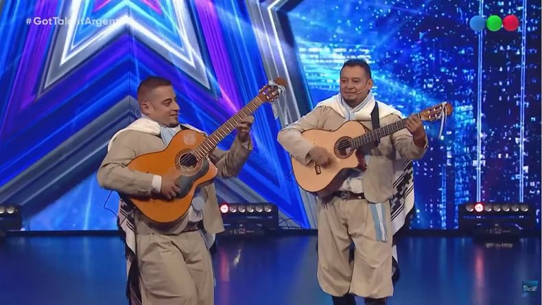Dos guitarristas mendocinos y un sí muy peculiar en Got Talent Argentina